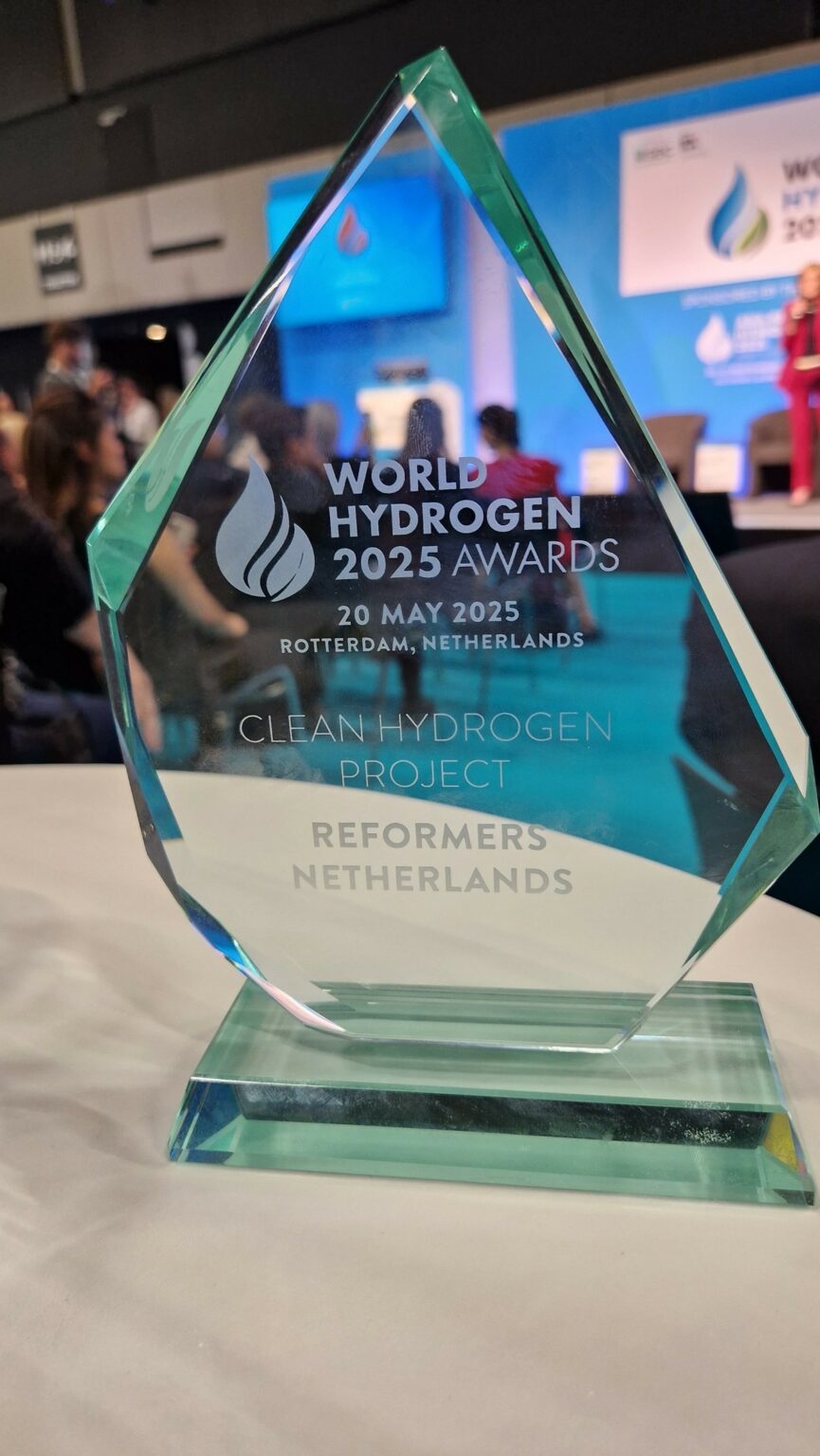 REFORMERS energy project wins international hydrogen award - H2hub ...